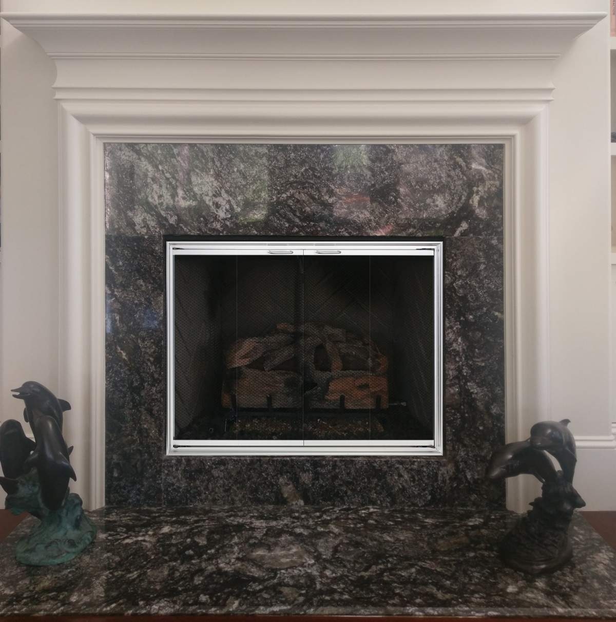 Design Specialties Shadow Fireplace Doors